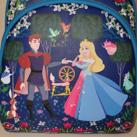 Loungefly | Bags | Loungefly Disney Sleeping Beauty Floral Mini ...